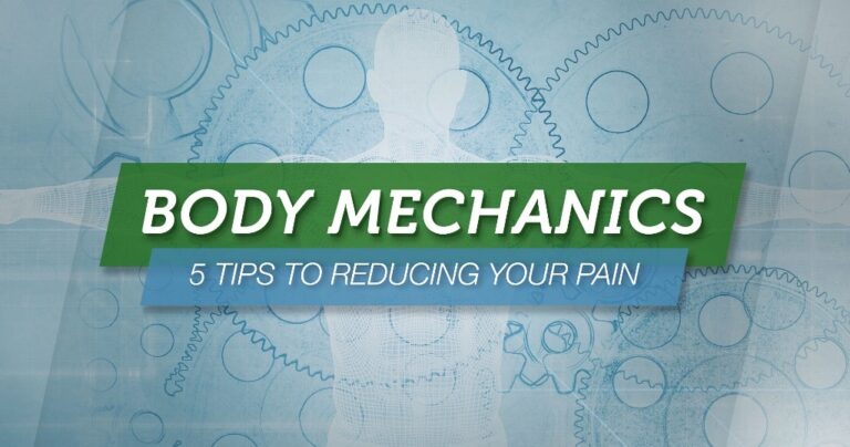 How to Reduce Back Pain: 6 Body Mechanic Tips | Ivy Rehab
