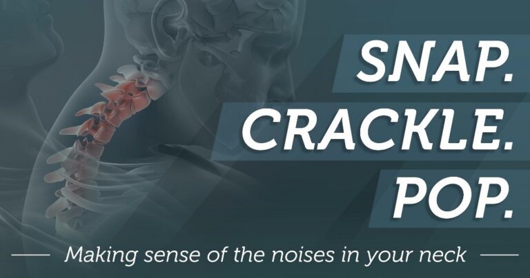 Why Your Neck Pops: Snap, Crackle & Pop Explained | Ivy Rehab