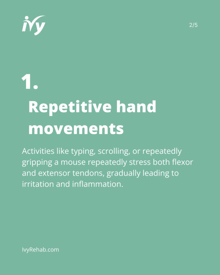 Computer Elbow Treatment with PT Exercises | Ivy Rehab